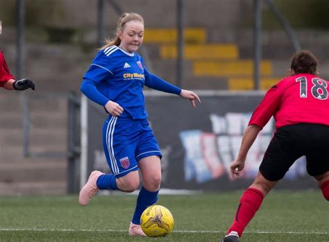 Leah White Coaching Young Forfar Farmington Football Club