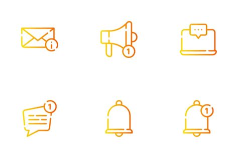 3257 Packs Dicônes Logos Symboles De Notifications Mobiles