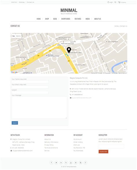 Minimal Multi Purpose Woocommerce Theme By Templatemela Themeforest