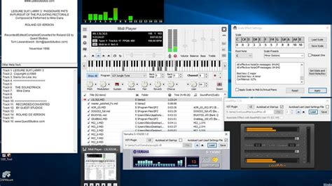 Soundfont Midi Player Full Featured Midi And Karaoke Player Router With Built In Midi Synth