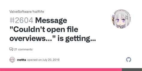 Message Couldnt Open File Overviews Is Getting Displayed 2 Times