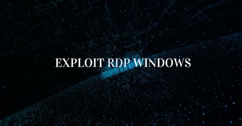 Exploit Rdp Windows Hacker Prendono Il Controllo Remoto