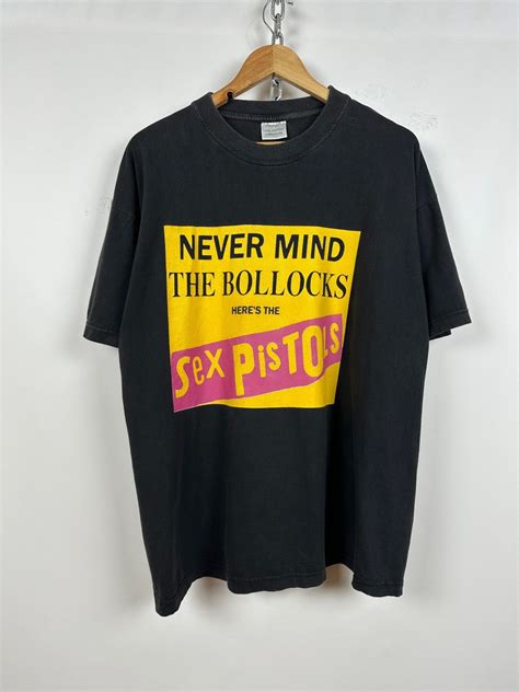 Band Tees × Rock T Shirt × Vintage 90s Vintage Sex Pistols Never Mind