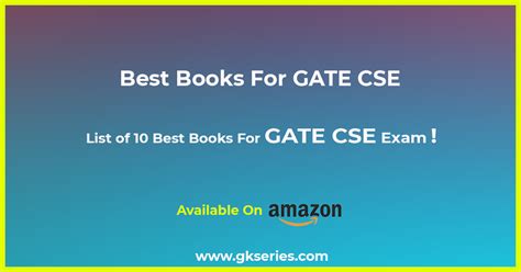 Best Books For Gate CSE 10 Best Books For GATE CSE Preparation