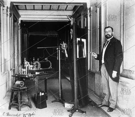 Beginning Of Radioscopy Examination With Fluorescent