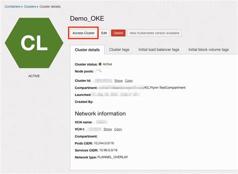 federated identity with oke