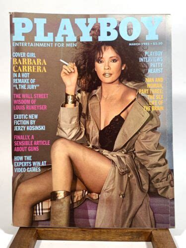 Playboy Magazine March 1982 Barbara Carrera 4771277320