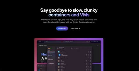 siyavash khani on linkedin orbstack container docker linux fast