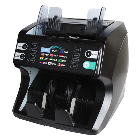 Banknote Counter Currency Counter Mulit Currency Sorter Bill Counter Mix Value Counter Banknote