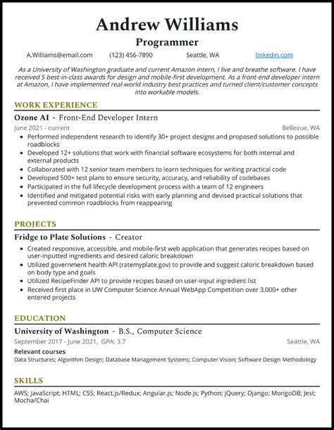 13 Programmer Resume Examples For 2025