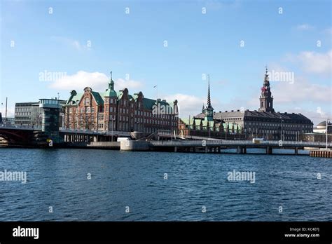 Copenhagen Skyline Of Government District In Denmark Uddannelses Og