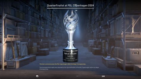 The Cs2 In Game Major Trophy Was Finally Added For The Navi Players