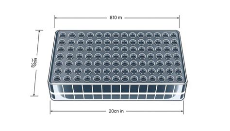 Deep Well 96 Well Plates Height Laboratory Standards