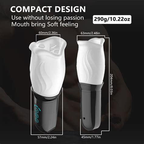 Bare Sleeve 4 Frequncy Rotation 3 Speeds Oral Sex Masturbation Cup