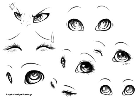 Cute Anime Eyes Drawing At Explore Collection Of