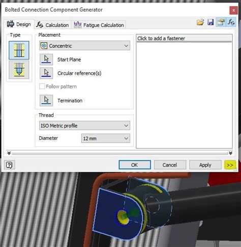 Inventor Quick Tip Bolted Connection Pre Sets Arkance Uk Community