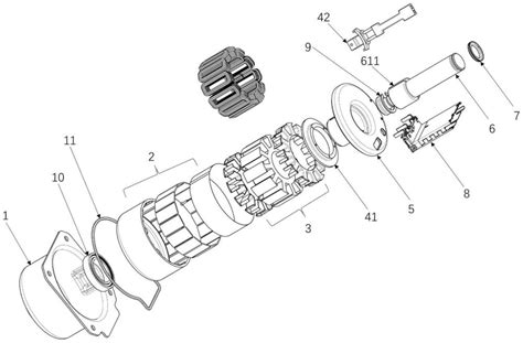 一种电机、驱动系统及制动系统的制作方法
