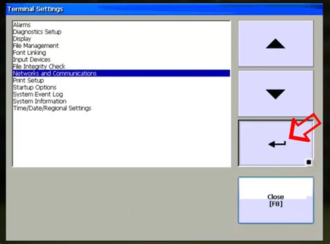 PanelView Plus Setting Ethernet Address The Automation Blog