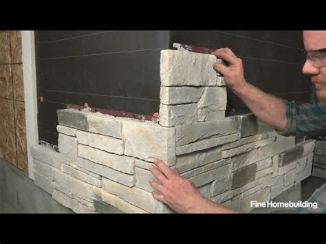How To Install Stone Veneer Siding Panels Youtube