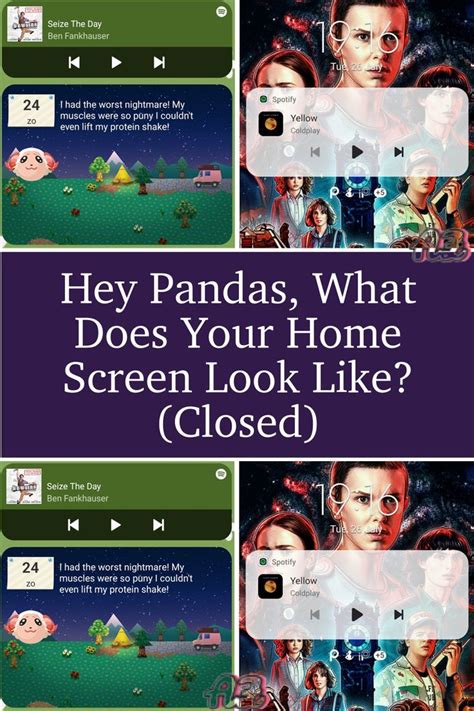 Hey Pandas, What Does Your Home Screen Look Like? (Closed) | Twisted ...