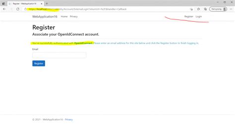 Set Up Active Directory Federation Services Ad Fs 50 Create An Aspnet Core Web App Model