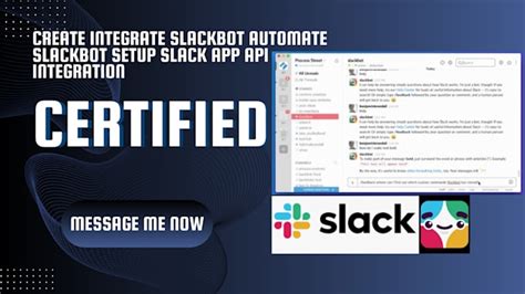 Create Integrate Slackbot Automate Slackbot Setup Slack App Api Integration By Tonyslack Fiverr