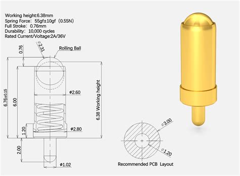 Rtench Quality Rolling Pogo Pin Wholesale Manufacturer In China
