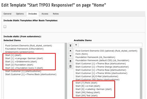 backend — start main documentation