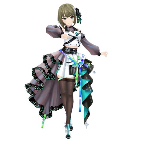 File Cgss 3dportrait Kaede 8 Png 萌娘百科 万物皆可萌的百科全书