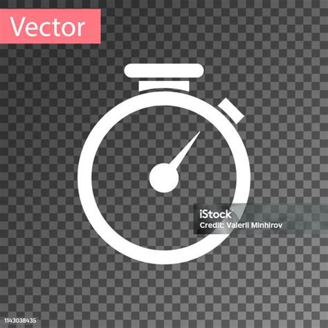 투명 한 배경에 고립 된 흰색 스톱 워치 아이콘 시간 타이머 기호입니다 벡터 일러스트 0명에 대한 스톡 벡터 아트 및 기타 이미지 0명 계시기 마감일 Istock