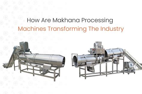Makhana Processing Machines For Sorting Roasting And Packing