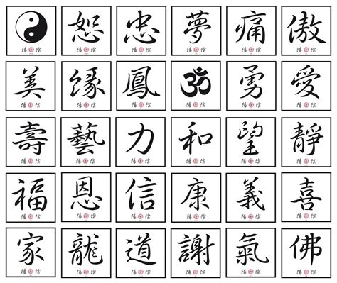 Kanji Canvas Art Calligraphy Characters Values Terms Synonyms Etsy