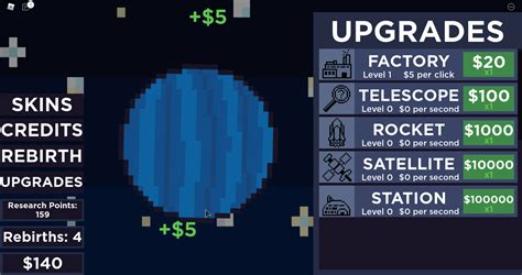 Planet Clicker - my first game : r/robloxgamedev