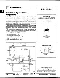 Motorola LM Series Datasheets LM CN LM CLN Datasheet