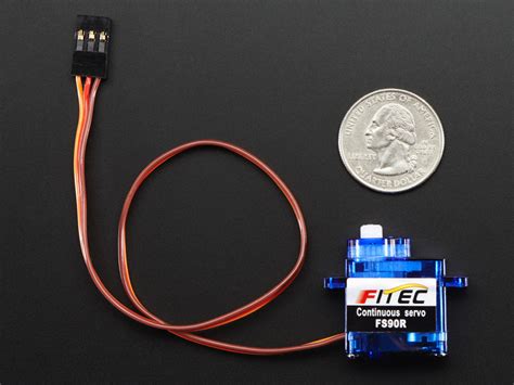 New Product Continuous Rotation Micro Servo Fs90r Adafruit