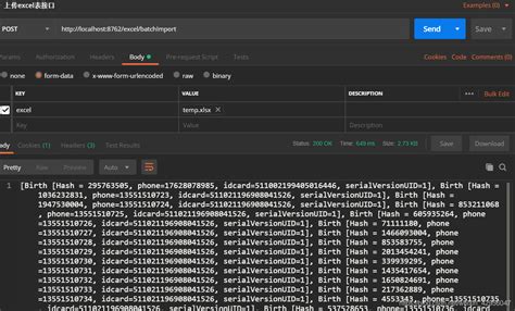 【springboot】上传并解析excel表，使用postman测试上传文件，解决excel版本报错问题postman 无法上传excel