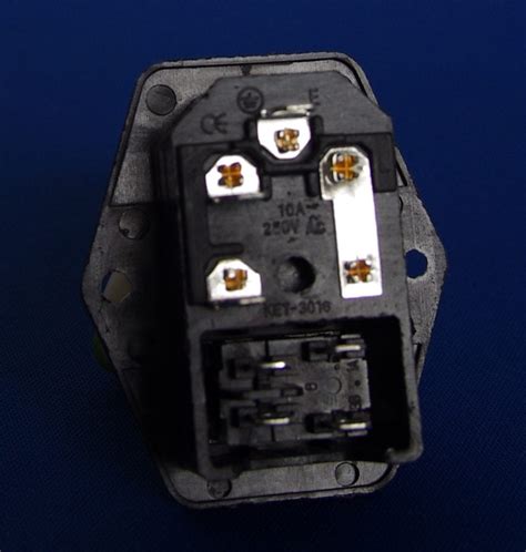 Fused Switched IEC Sockets AC 10A Custom Electronics PWM Circuits Induction Heating And DIY