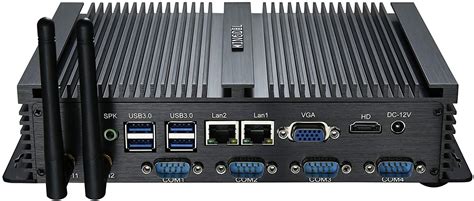 Kingdel NC U U Fanless Industrial PC Intel I U Dual Core GB RAM GB SSD