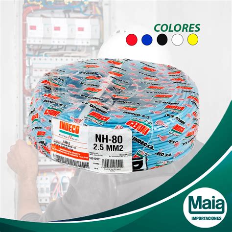 CABLE NH-80 / NH-90 2.5MM2 450/750V INDECO | MAIA IMPORTACIONES