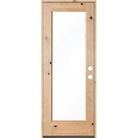 Have A Question About Krosswood Doors 30 In X 80 In Rustic Alder Full