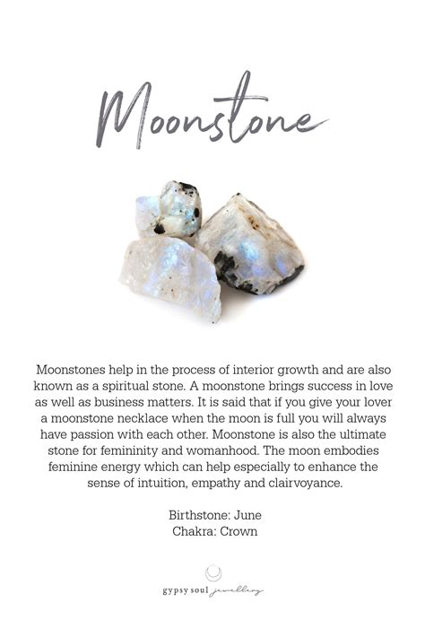 Moonstone Meaning Crystals Healing Properties Crystal Healing Stones
