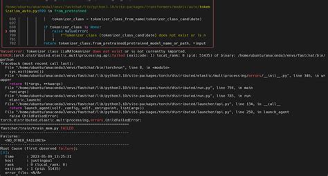 try to fine tuning valueerror tokenizer class llamatokenizer does not