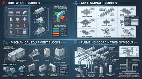 Symbol Libraries And Standard Blocks Used In Autocad Drafting