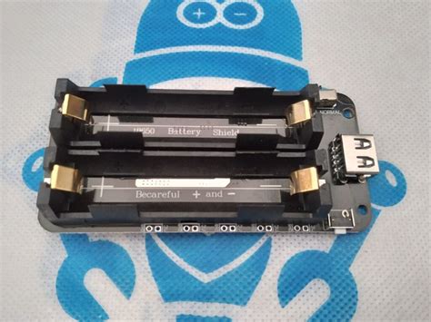 18650 Battery Shield Arduino Shop