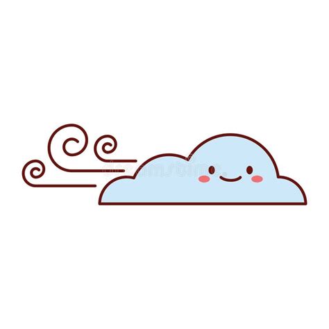 Wind Cloud Flat Vector Design Stock Illustration Illustration Of Graphic Forecast 402689817