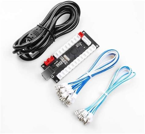 New Arrival Easyget Arcade Game Controller Zero Delay Encoder USB To Arcade Joystick And HAPP