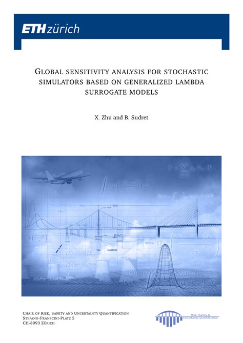 Pdf Global Sensitivity Analysis For Stochastic Simulators Based On