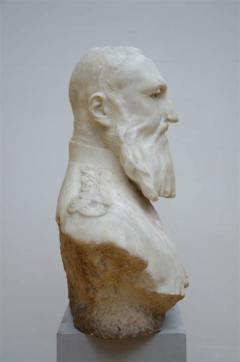 Jef Lambeaux Jef Lambeaux Marble Bust Of Leopold Ii Mutualart