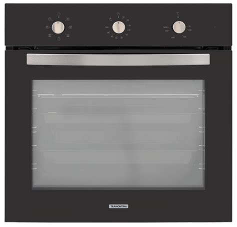 Forno Elétrico De Embutir Tramontina New Glass Cook Preto 71 Litros
