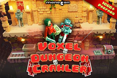 Voxel Dungeon Crawler 3d Pixel Art Monogon 3d 던젼 Unity Asset Store